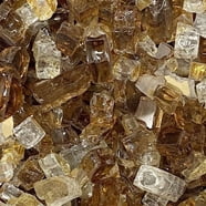 Celestial Fire Glass 10lb Silver Reflective Fire Glass Diamonds for ...