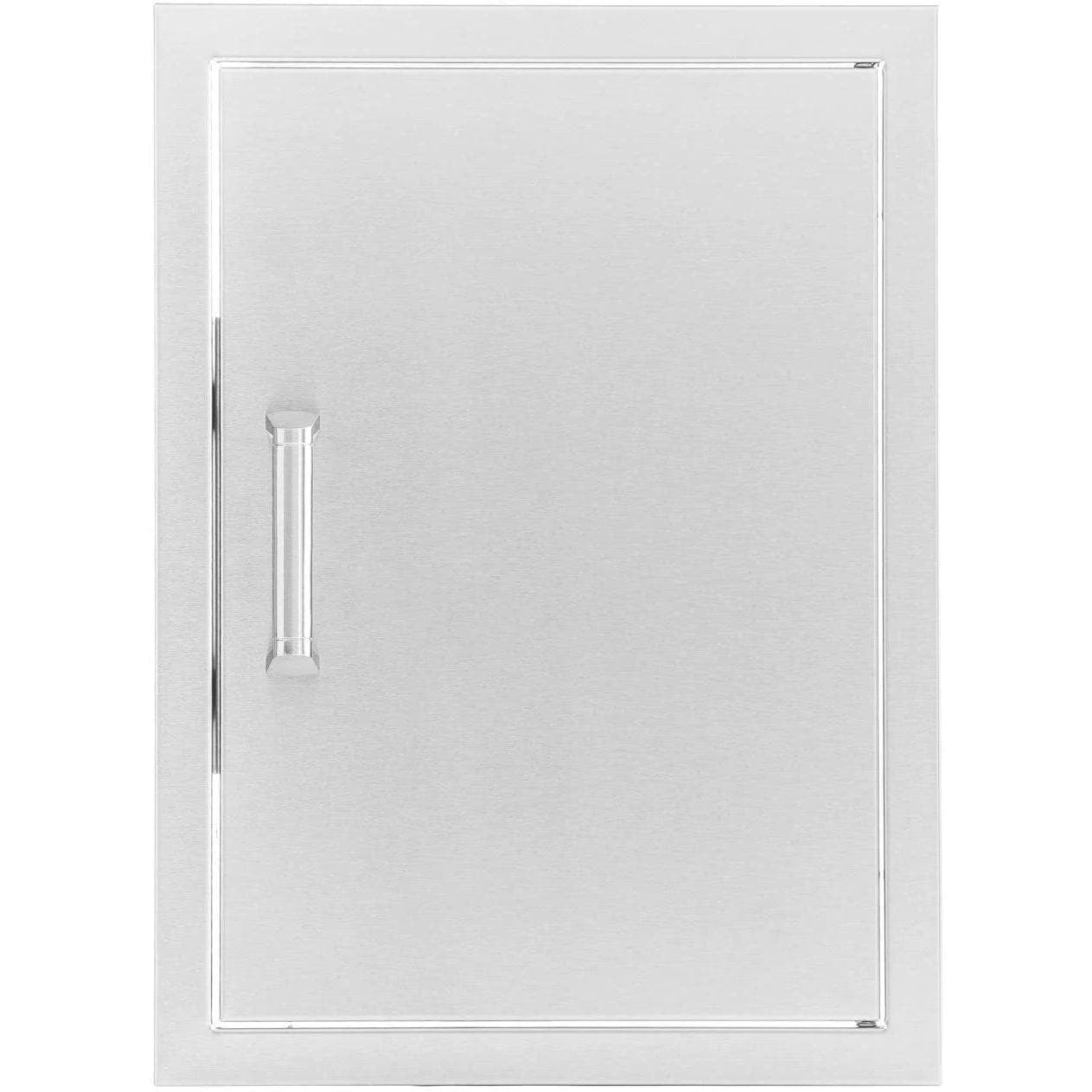 BBQGuys Signature 18-Inch Stainless Steel Reversible Single Access Door ...