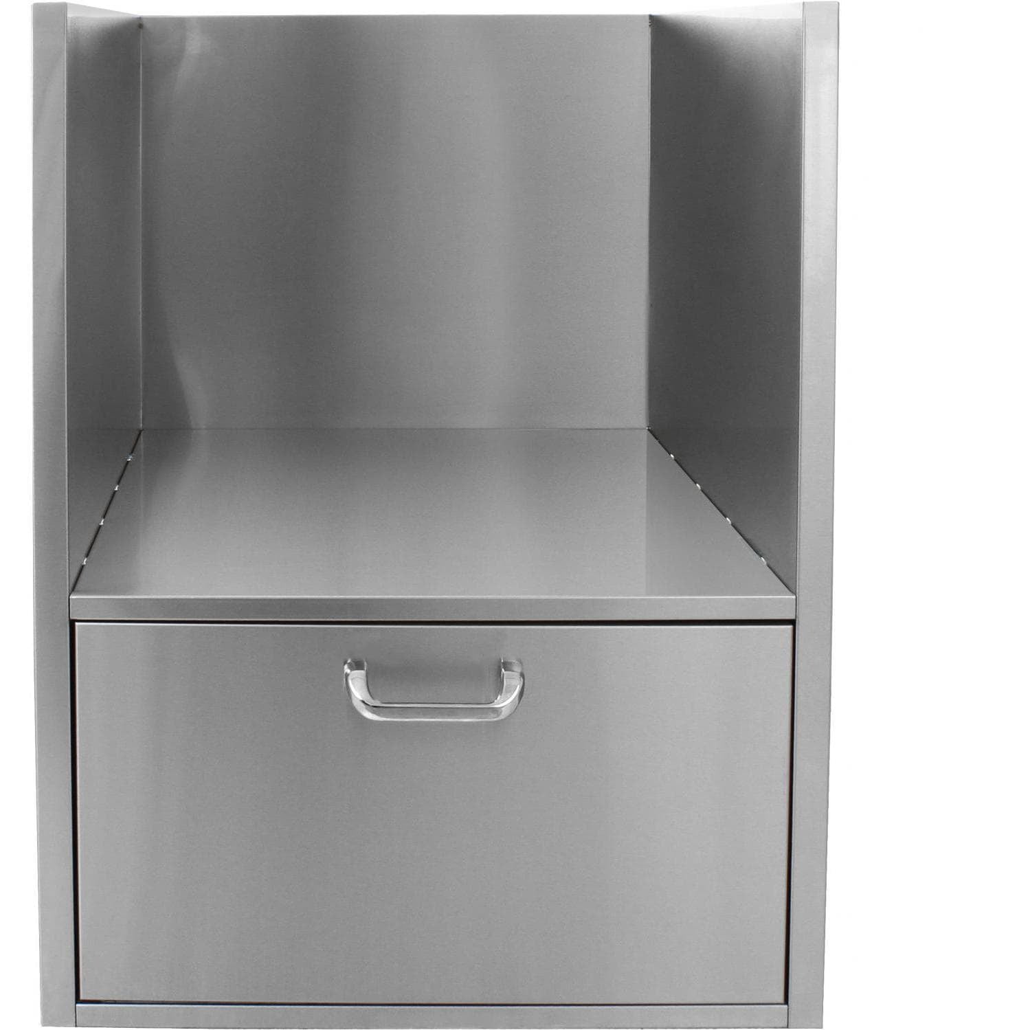 BBQGuys Signature Built In Universal Kamado Sleeve With Drawer - BBQ ...