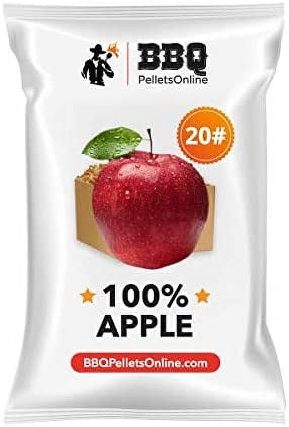 BBQPelletsOnline 100% Apple All Natural Amish-Made BBQ Pellets - 20 ...