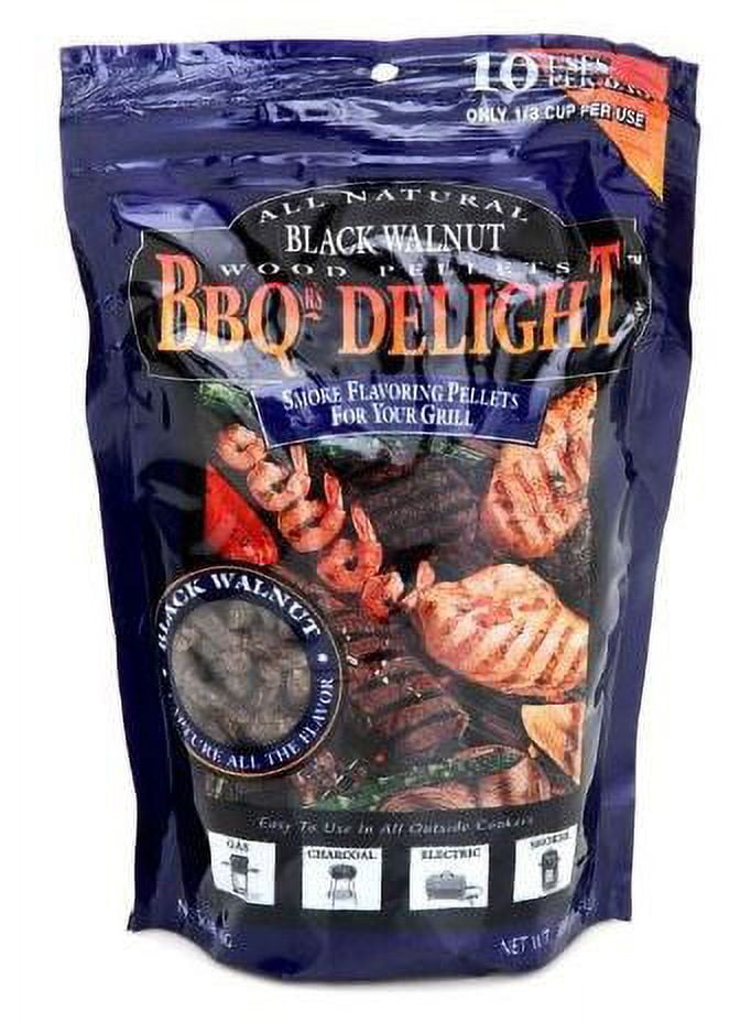 BBQr's Delight Black Walnut Cooking Pellets 1lb Grilling Smoking All ...