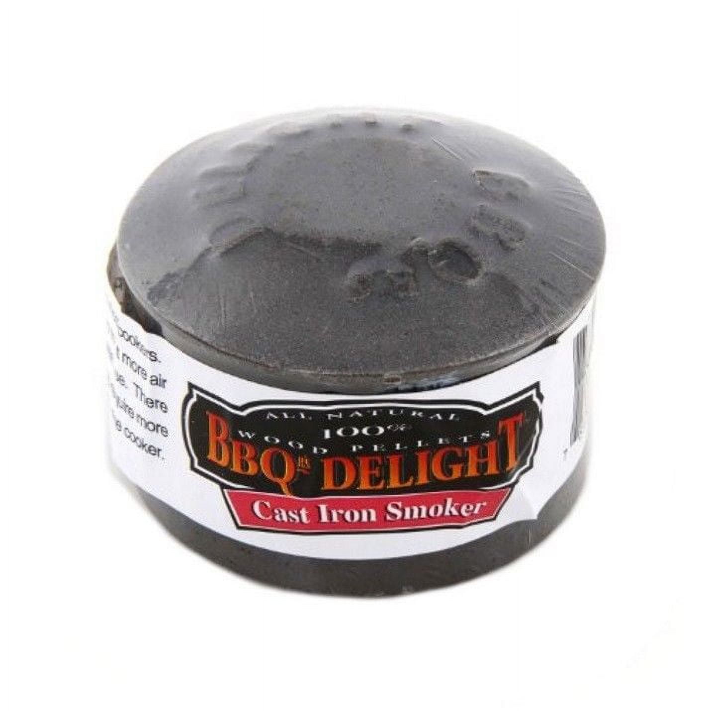 BBQrs Delight Cast Iron Smoker Pot Wood Pellet Smoke BBQ Grill Barbecue ...