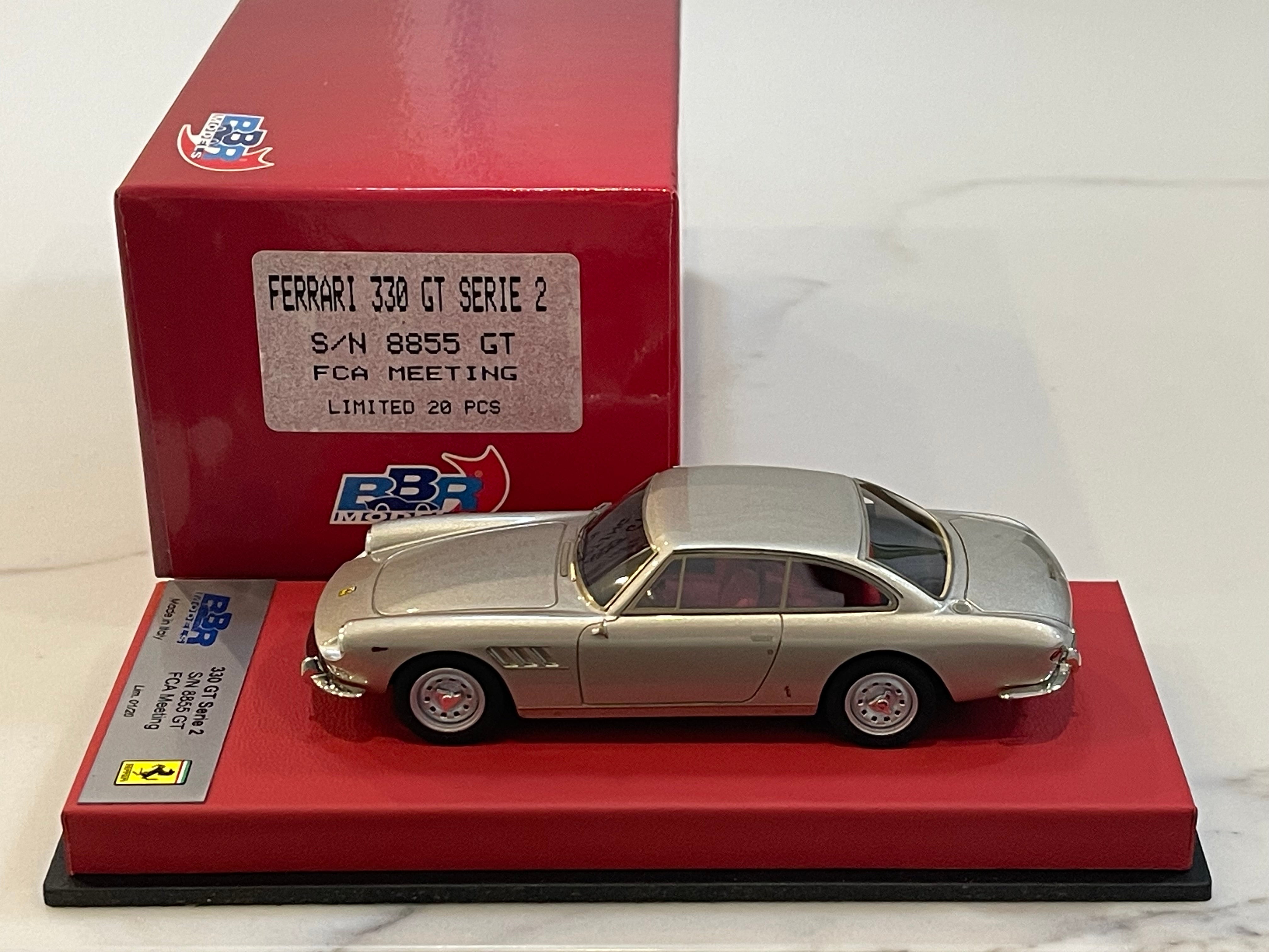 BBR 1/43 Ferrari 330 GT 2+2 Series II 8855GT 1966 Met. Gold BBR227GOLB 01/20 - Walmart.com