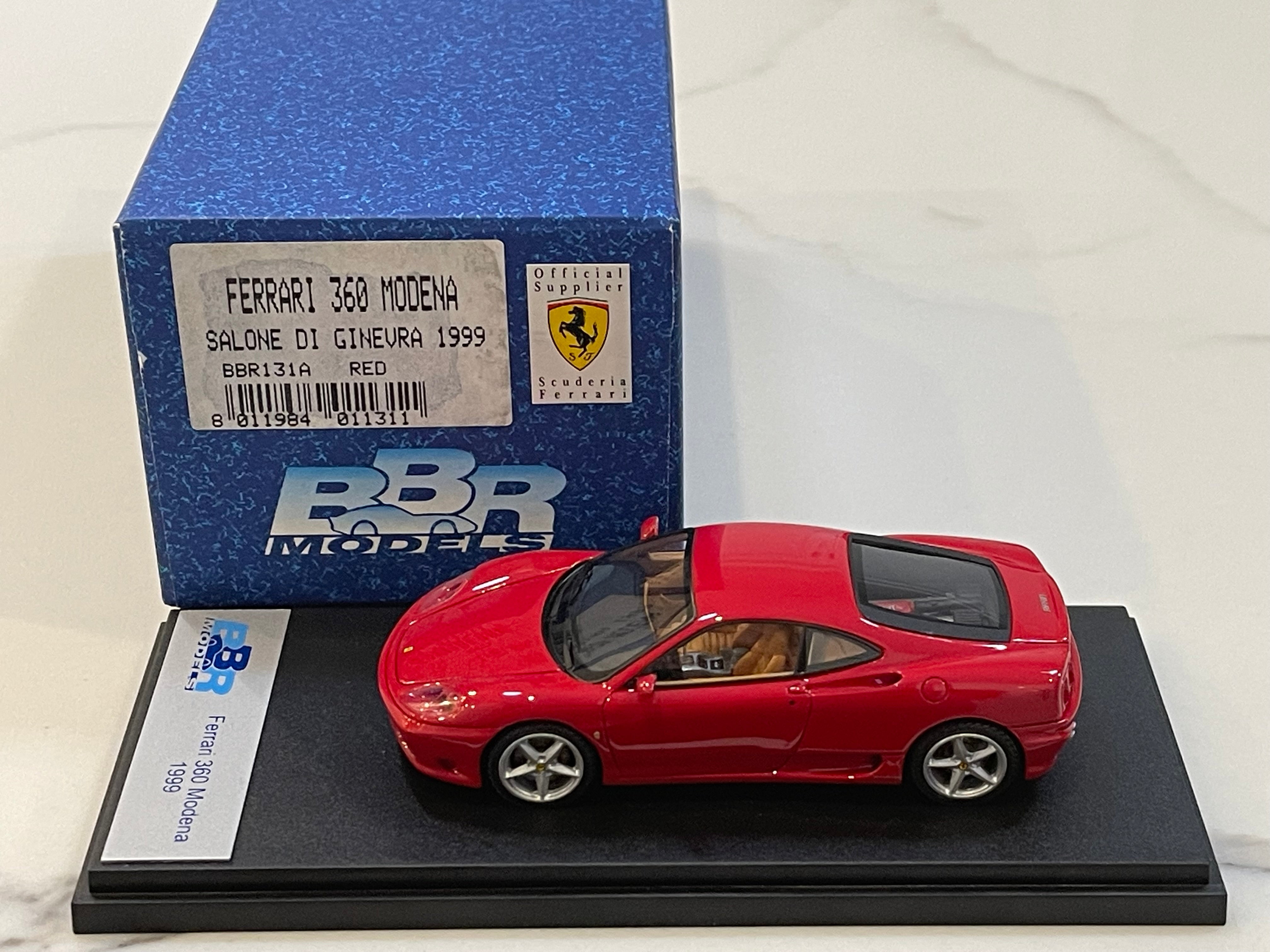 BBR 1/43 Ferrari 360 Modena 1999 Red BBR131A - Walmart.com