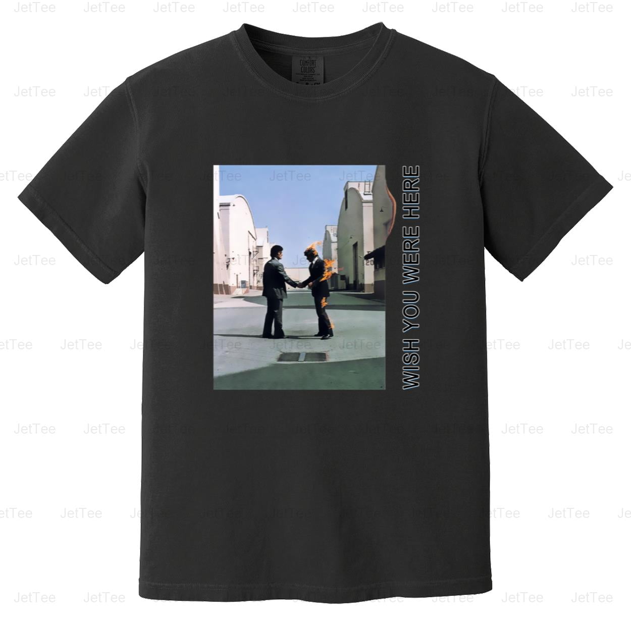 BBRB-003 - Wish You Were Here Music Album Cover Comfort Color T-Shirt ...