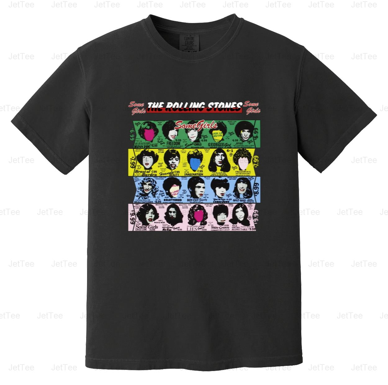 BBRB-005 The Music Band Fan Comfort Color T-Shirt Unisex, up to 4XL ...