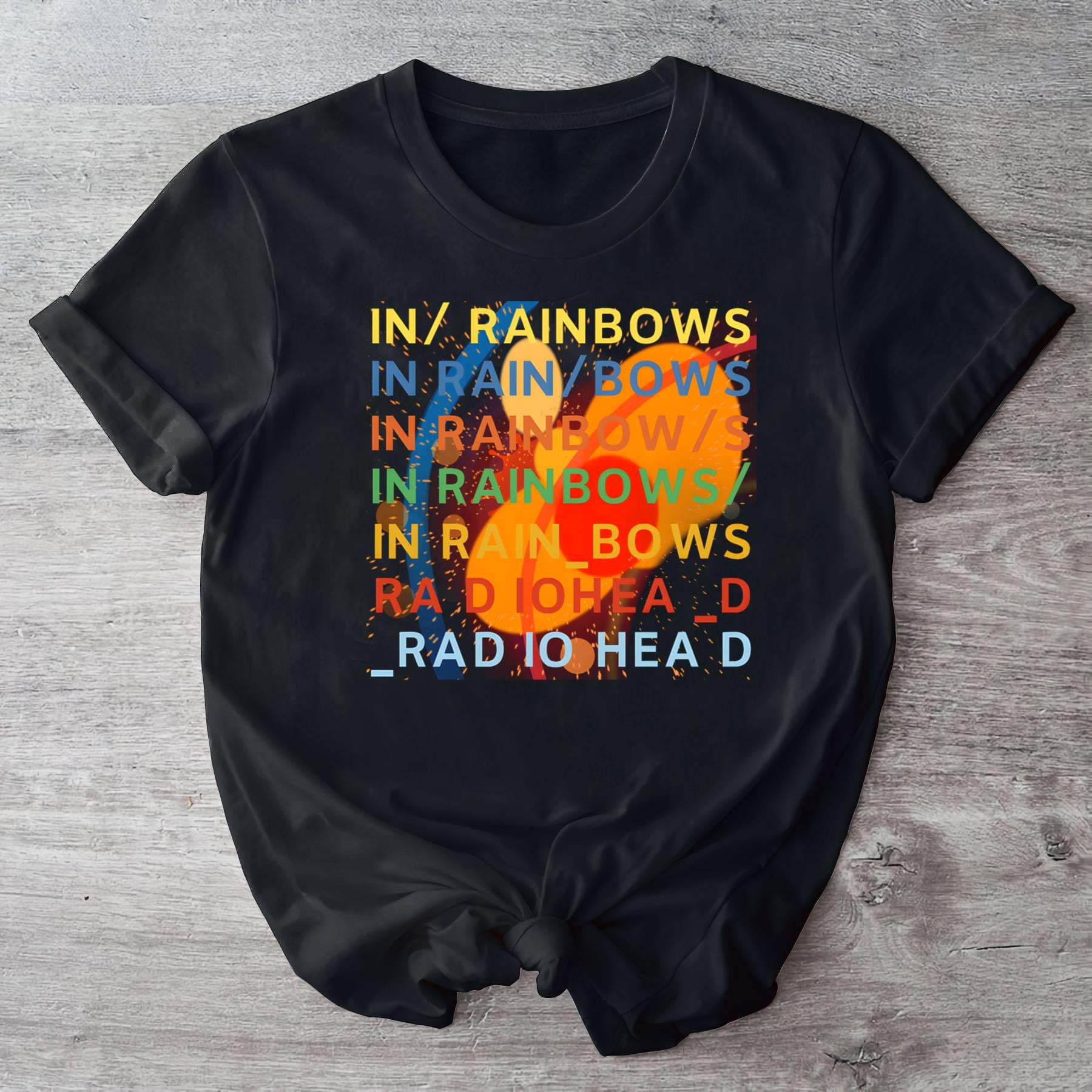 BBRB-018-BK. RADIOHEAD - IN RAINBOWS T-SHIRT-TH18128 - Walmart.com
