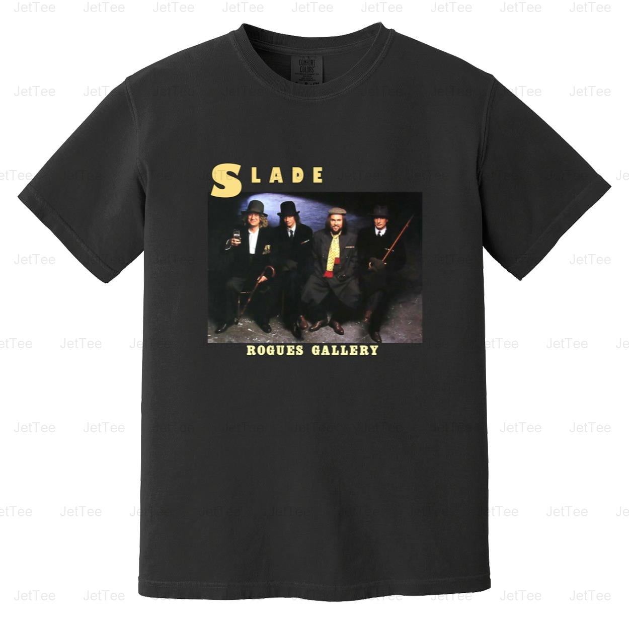 BBRB-033 Slade - Rogues Gallery Glam Rock Music Comfort Color T-Shirt ...