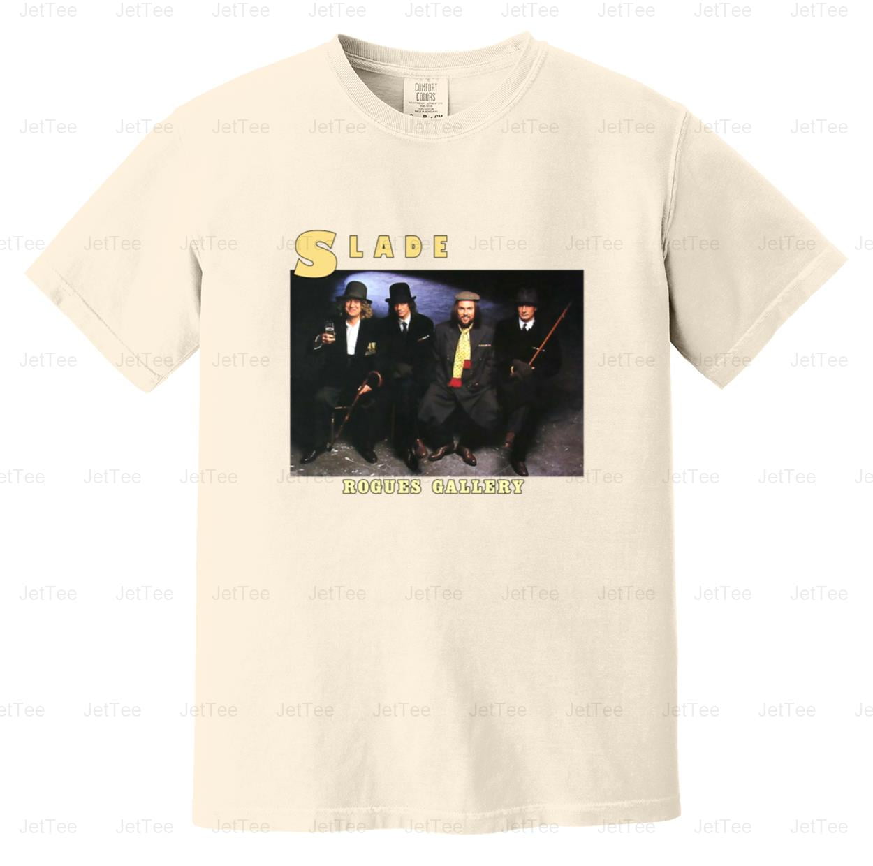 BBRB-033 Slade - Rogues Gallery Glam Rock Music Comfort Color T-Shirt ...