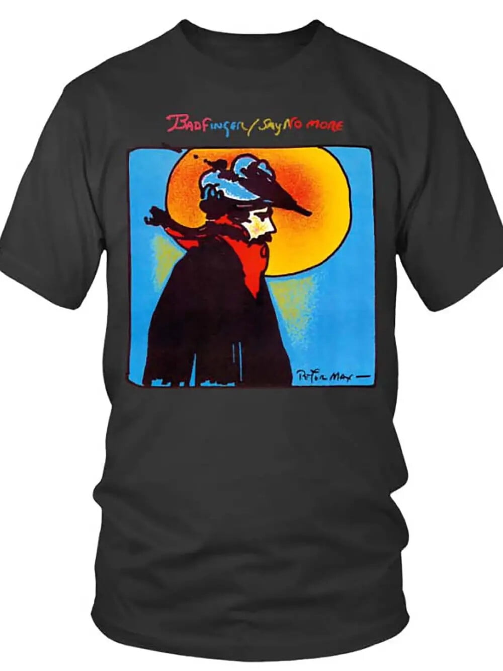 BBRB-068-WT. Badfinger - Say No More 32180 funny Men’s T-shirt ...