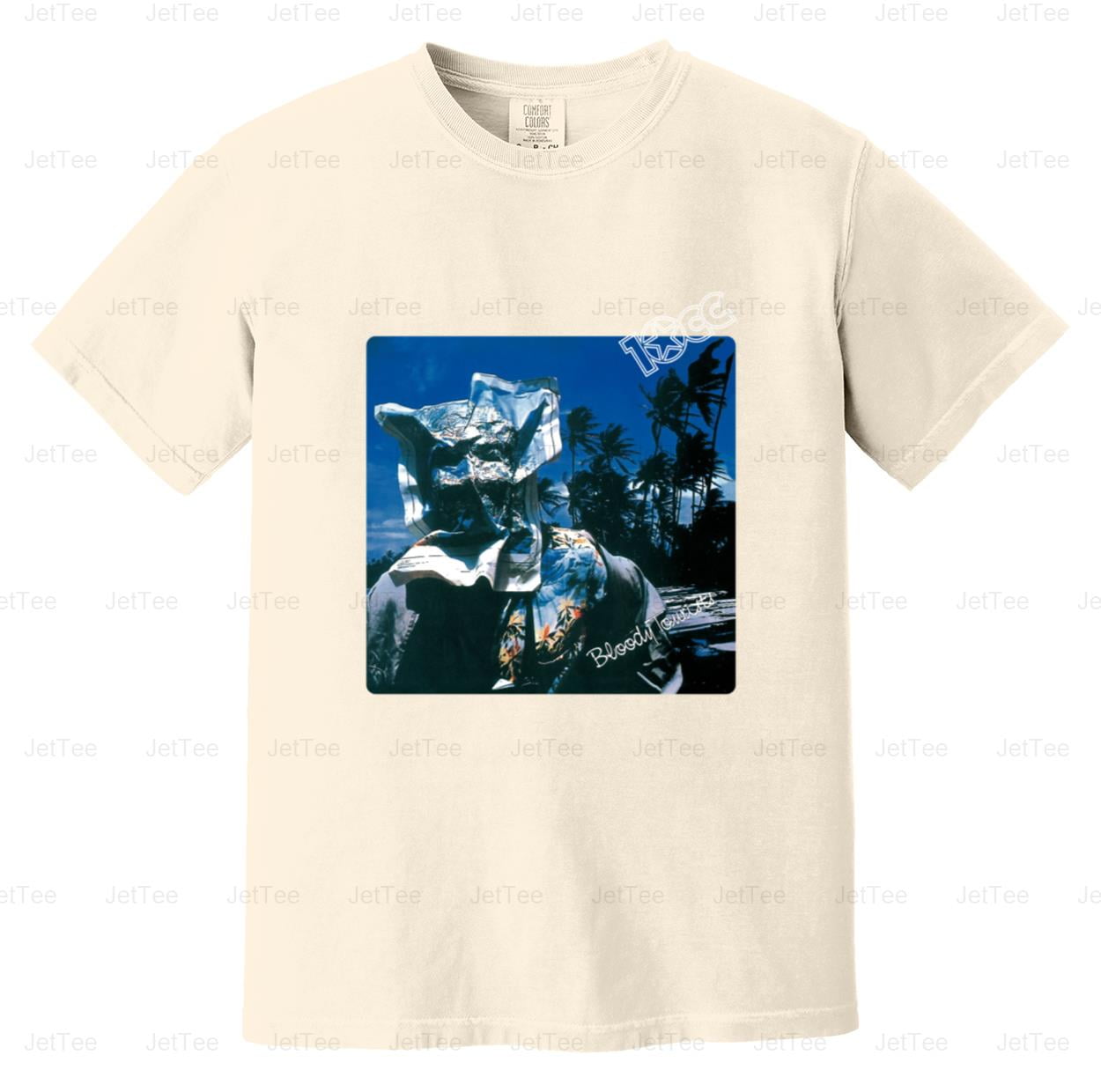 BBRB-109 10cc - Tourists Art Rock Music Comfort Color T-Shirt Unisex ...