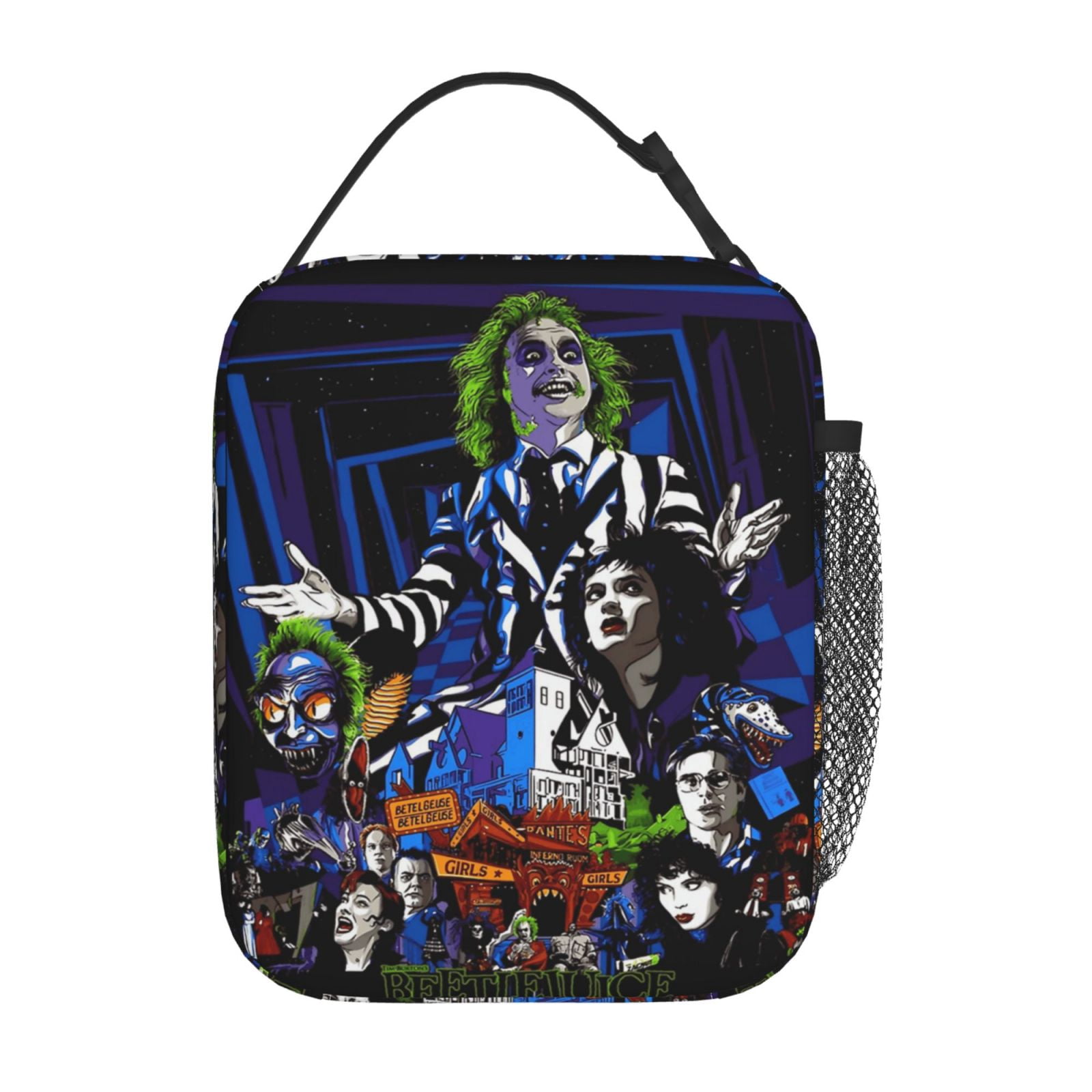 BBeetlejui-c Lunch Bag Cute Cartoon Lunch Box for Women Reusable ...