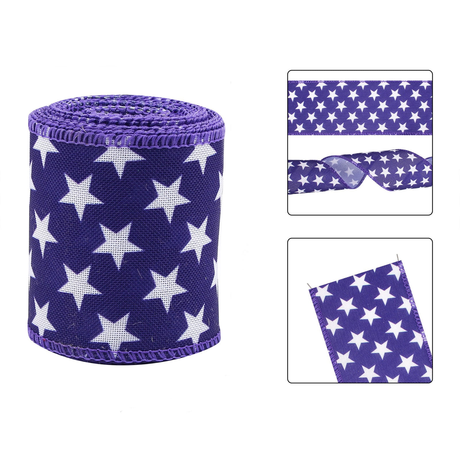 BBilaBu 4th of July Ribbons for Crafting,Memorial Day Decorations Craft ...