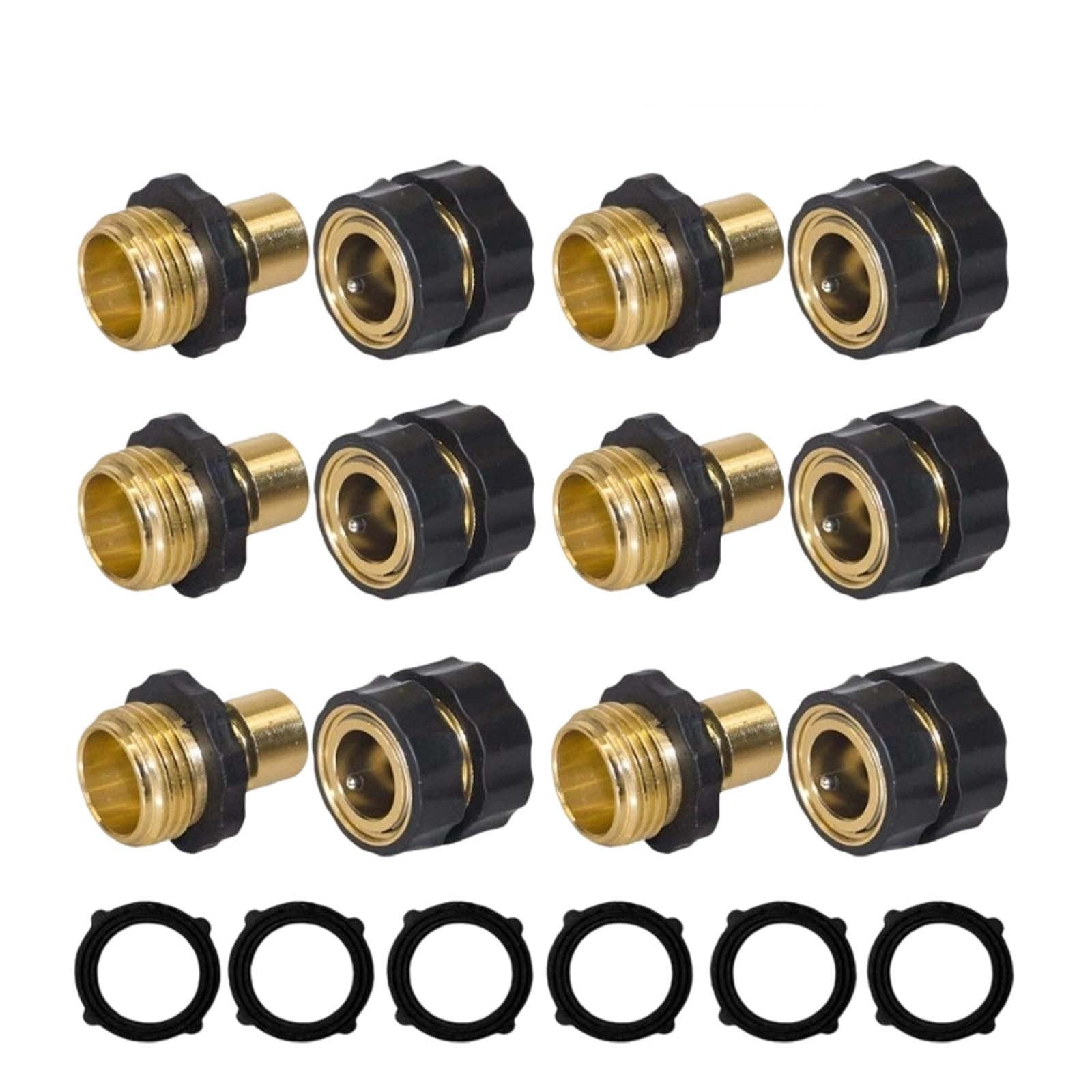 BBilaBu Garden Hose Quick Connector Fittings,New Water Hose Adapter ...