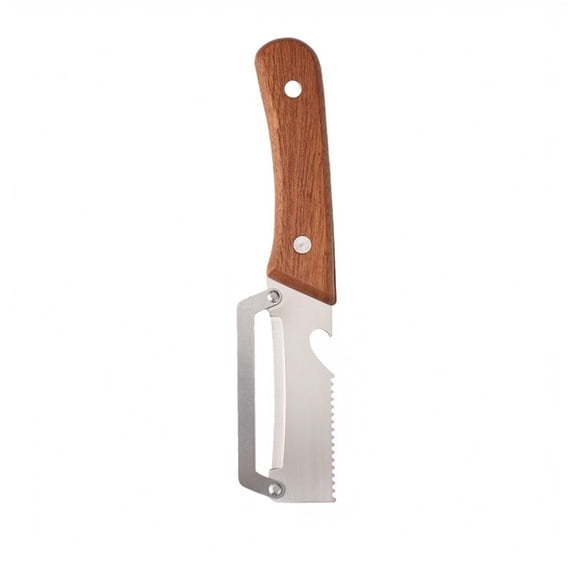 BBilaBu Multifunctional Vegetable Peeler with Wooden Handle ...
