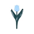BBilaBu Tulip Pattern Plastic Garden Edge Fence,Landscape Edge Fence ...