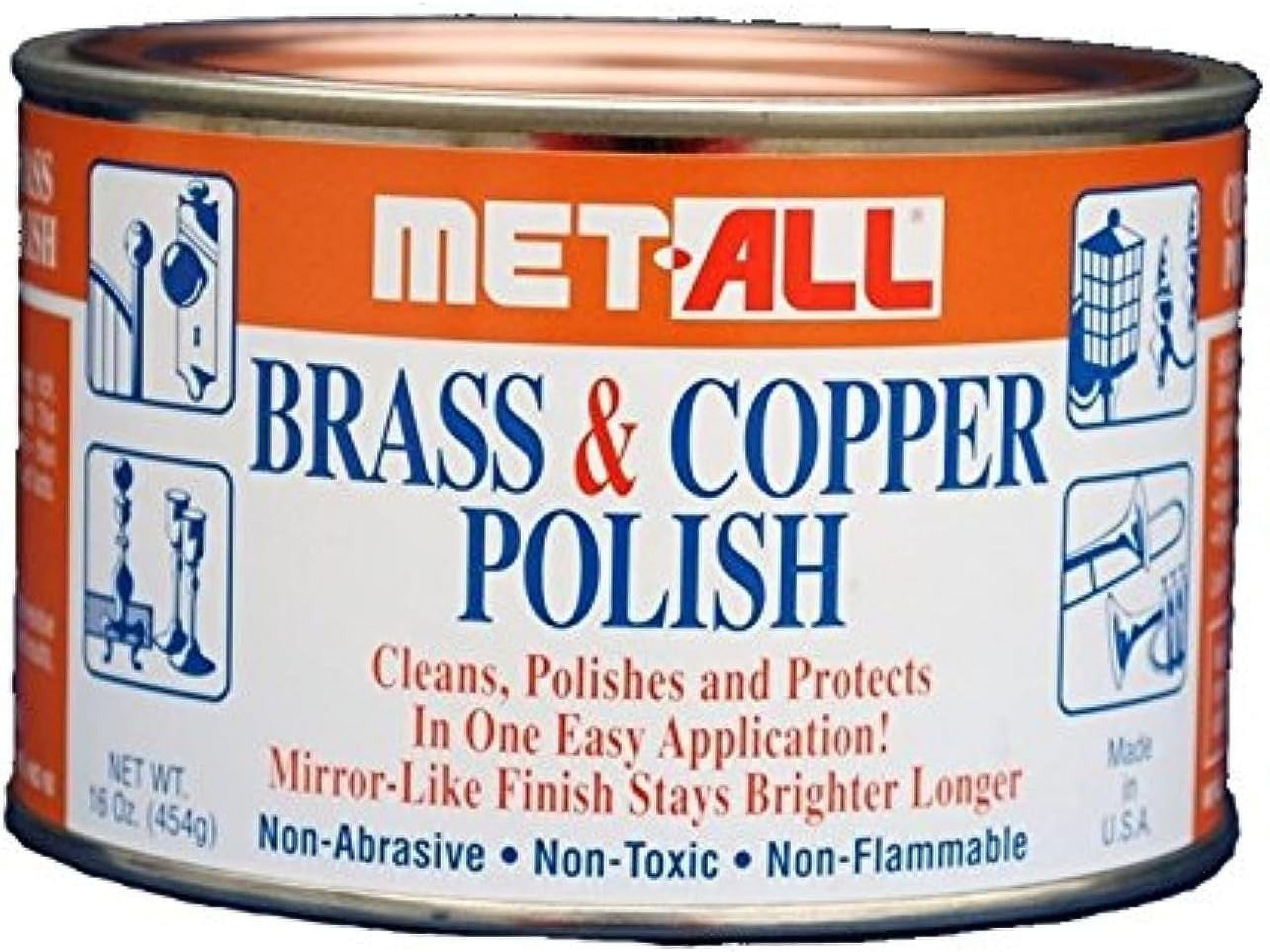 BC-10 Brass & Copper Polish 16oz Cleans, Polishes, Oxidation & Tarnish ...