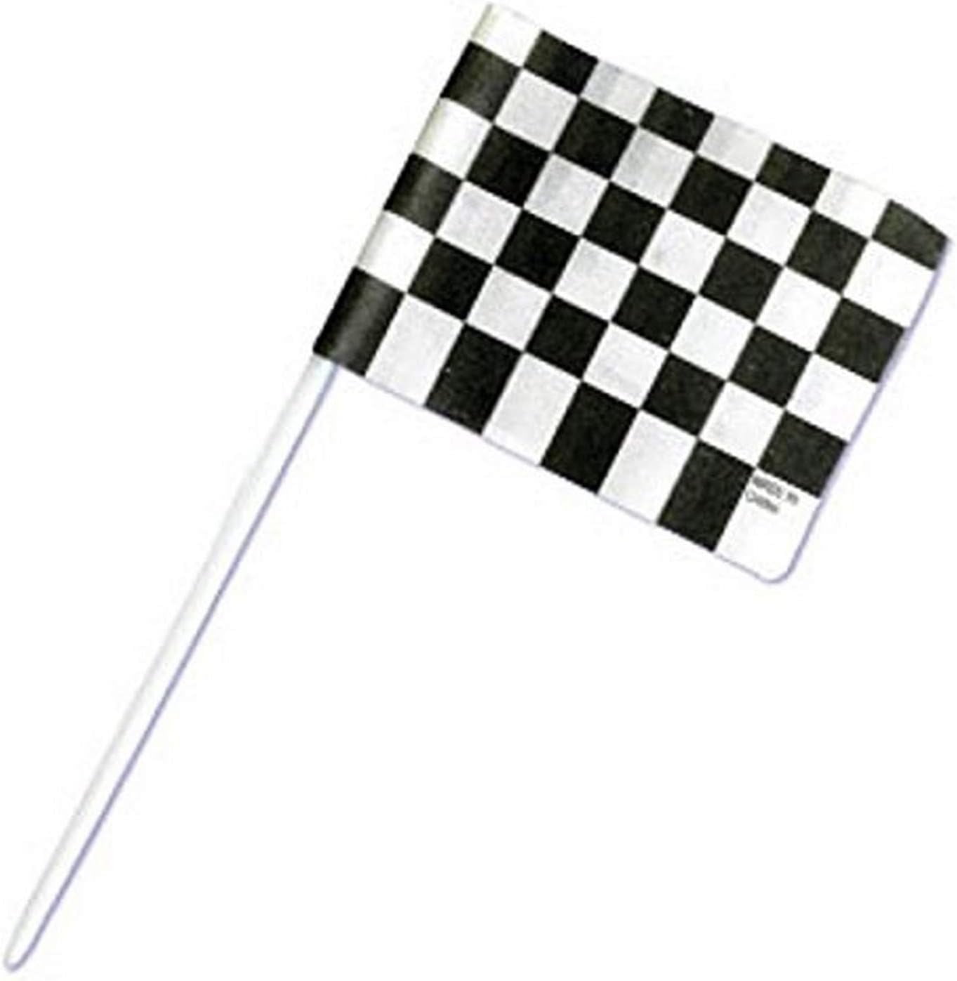 BC F-5 Checkered Racing Flag Cupcake Topper Picks, 24-Pack - Walmart.com