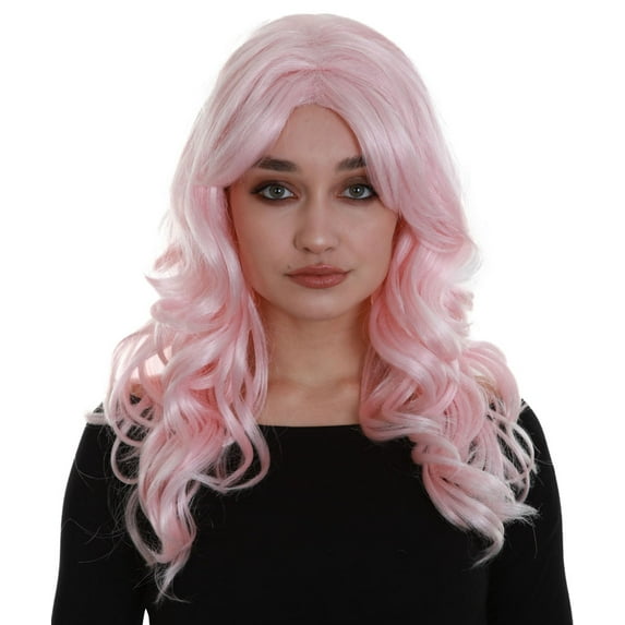 HPO Adult Iconic Tori Women's Wavy Long Length Trendy Wig, Synthetic ...