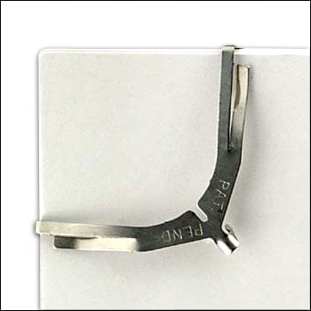 BC Imports Swiss Corner Clips, Metal Picture Frame Hanger, Bulk 60 Pack ...