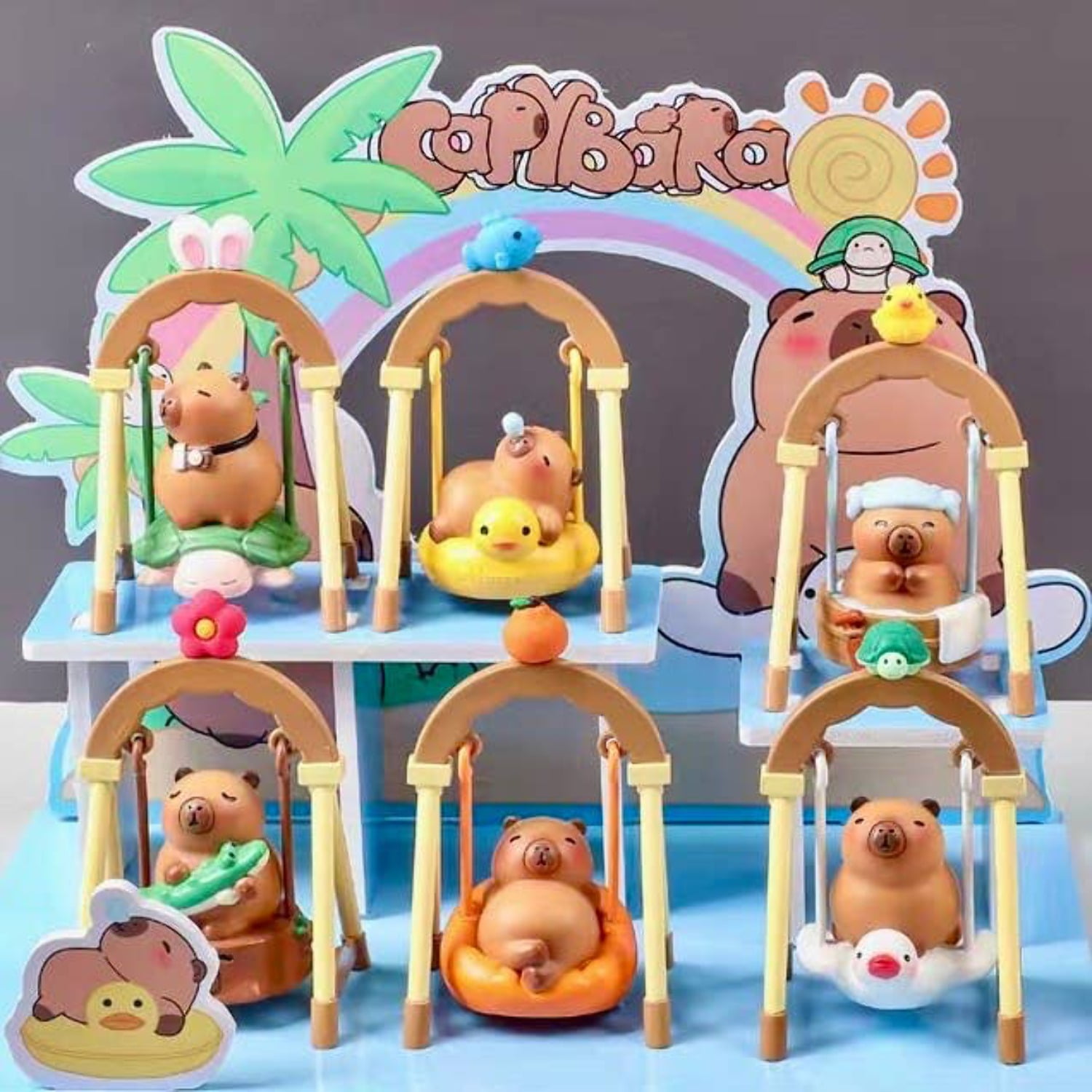 BC Mini - Capybara Swing Figurine Blind Box - Walmart.com