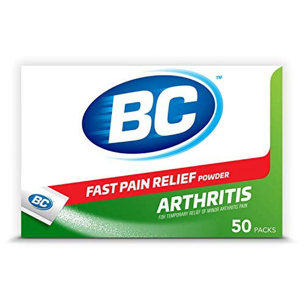 BC Powder Fast Pain Relief Arthritis Aspirin (NSAID) & Caffeine 50 ...