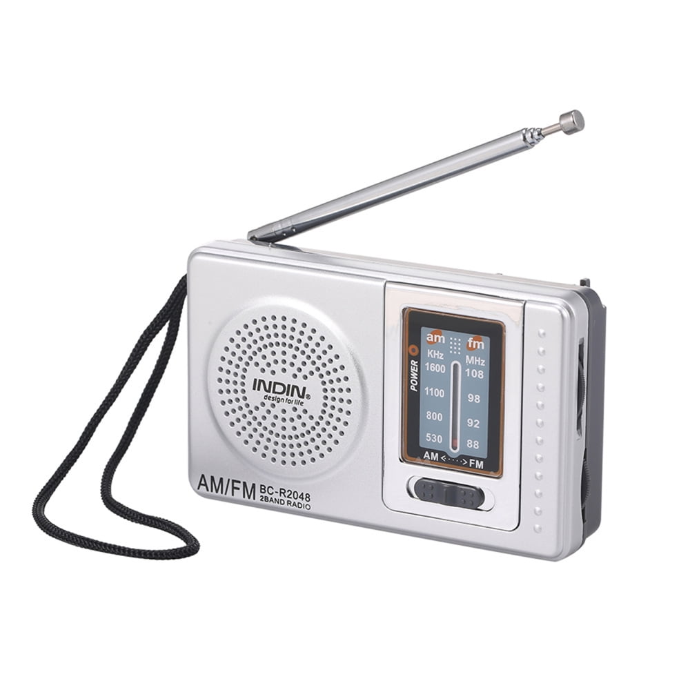 BC-R2048 Battery Operated Portable Pocket Radio Best Reception Longest ...