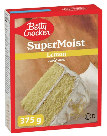 BC SUPERMOIST CAKE MX LEMON 375GR - Walmart.com