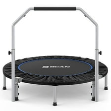40" Foldable Mini Trampoline, Rebounder Trampoline for Adults or Kids ...