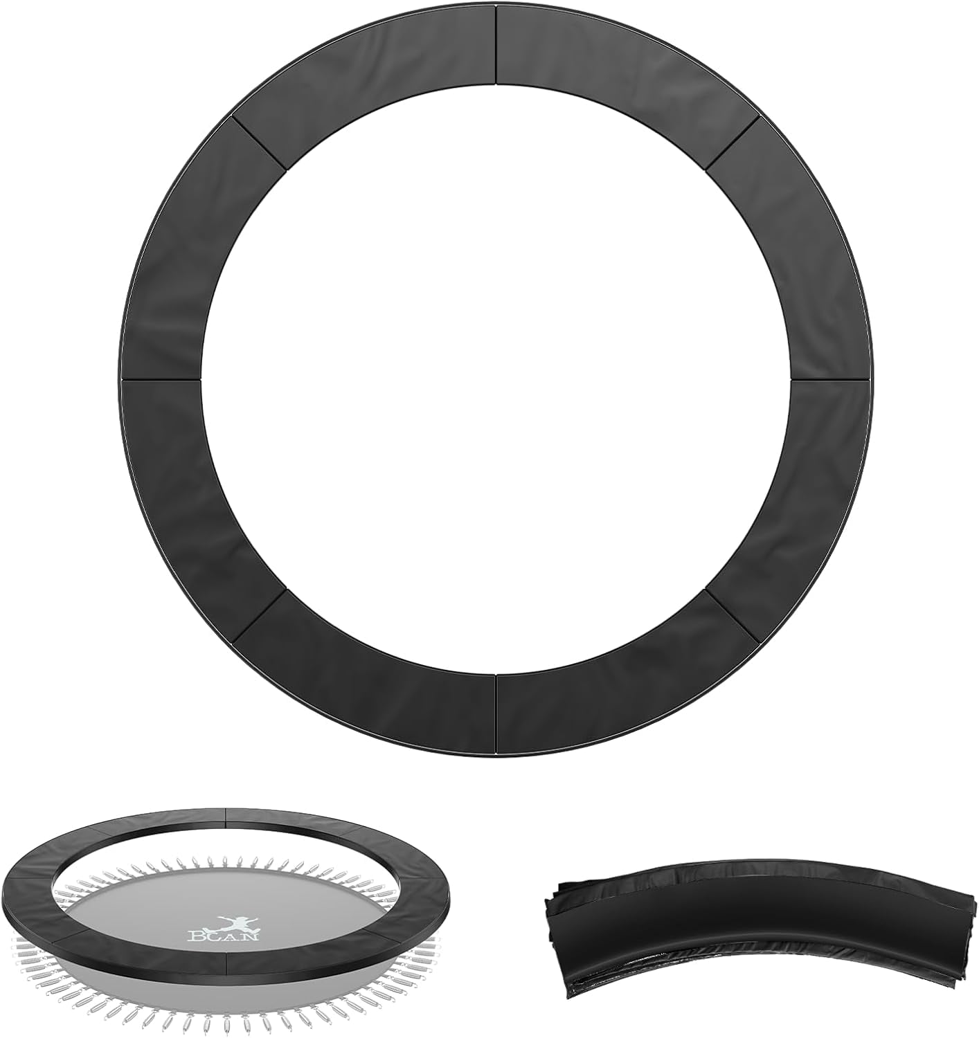 BCAN Trampoline Pad, 12ft 14ft 15ft 16ft Trampoline Replacement Safety ...