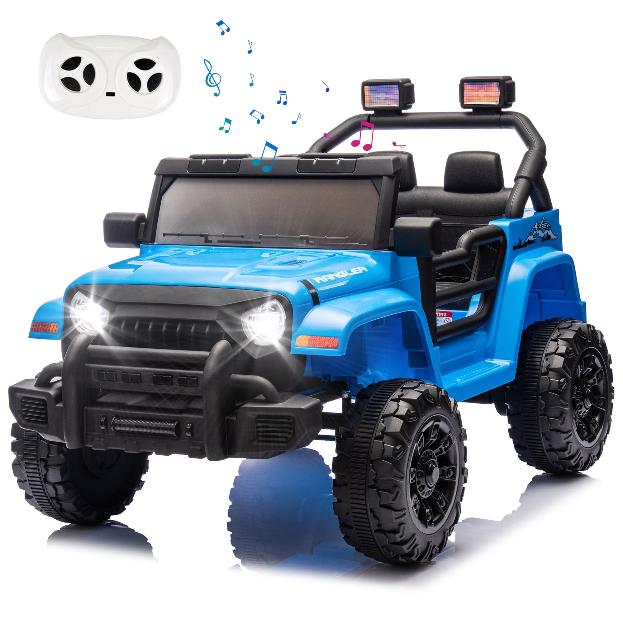 12 Volt Ride on Toys for Toddlers w/Remote Control, Electric Ride on ...