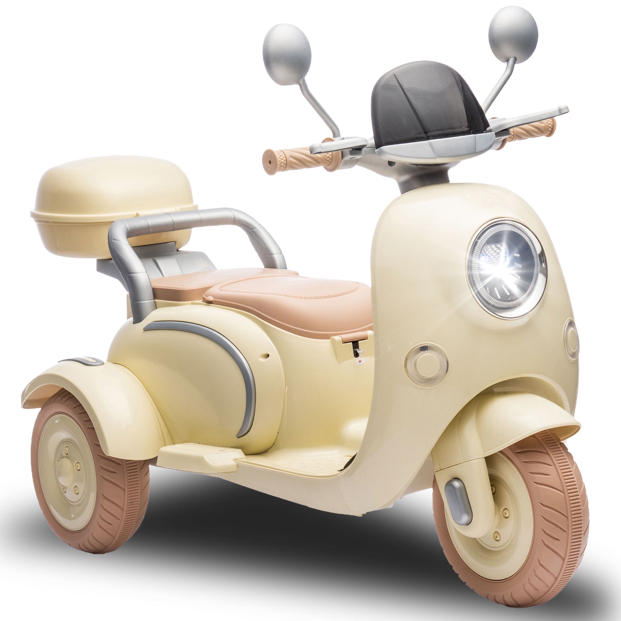 BCARORUR 12V 2 Seater Kids Motorcycle, Girls Electric Motorcycle, Girls ...