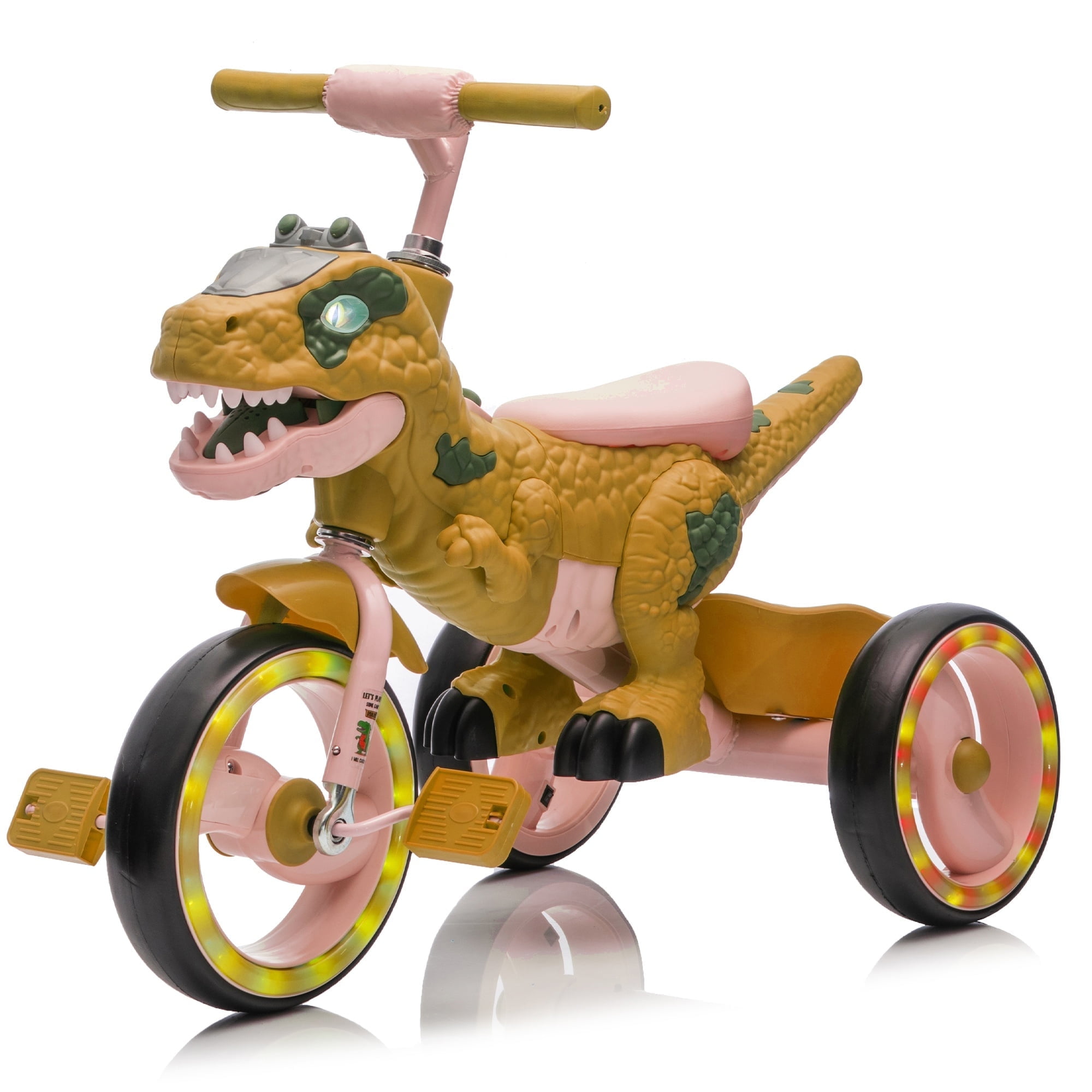 Xuanlur Kids Ride On Dinosaur Tricycle - 3-Wheel Stable Design, Wide ...