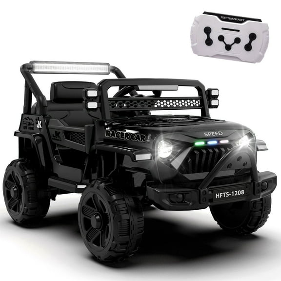 ThunderBolt 12V Ride on Electric Truck Car for Kids w/ Remote Control ...