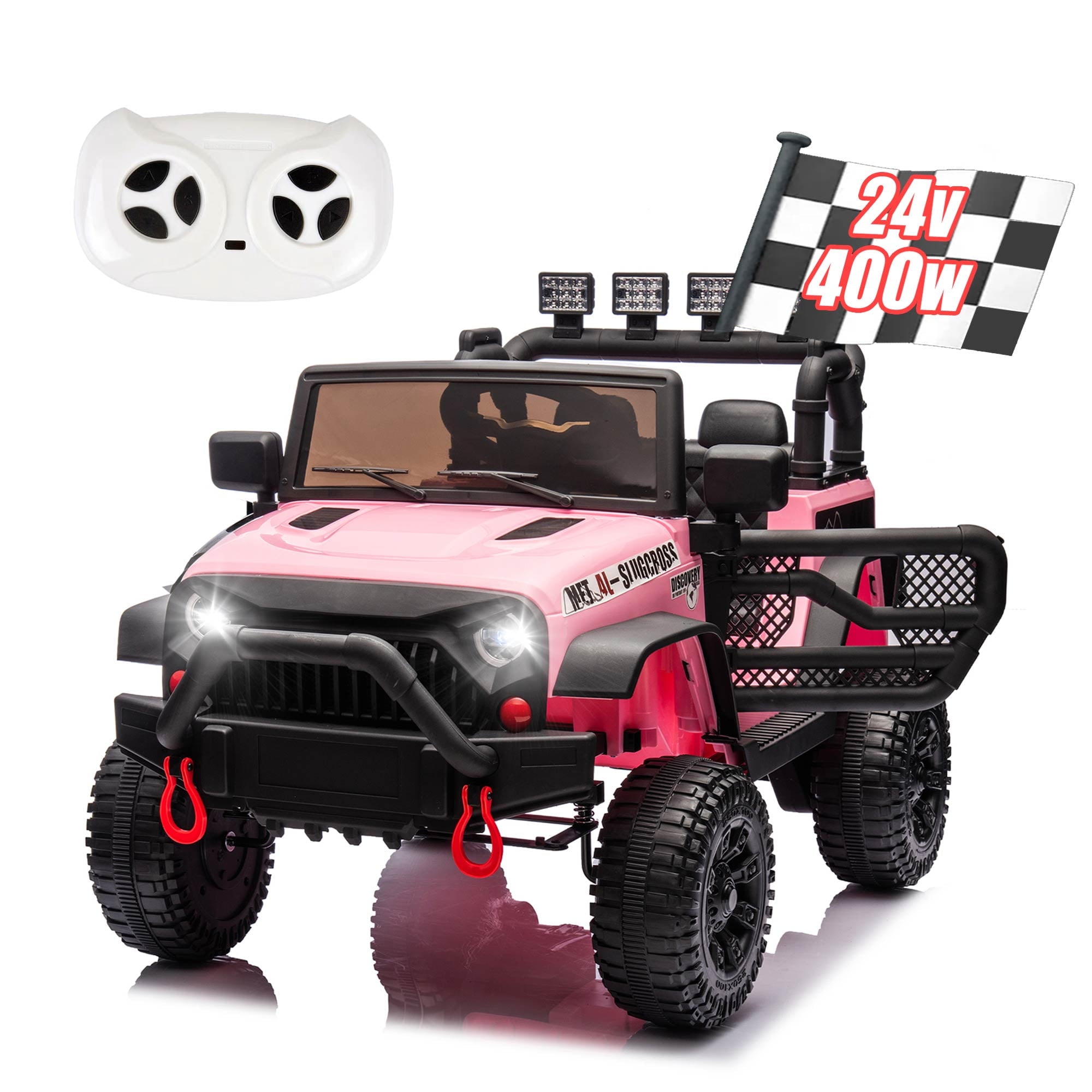 BCARORUR 24V Ride On Car for Kids, 24V Kids Electric Vehicles w/ 400W ...