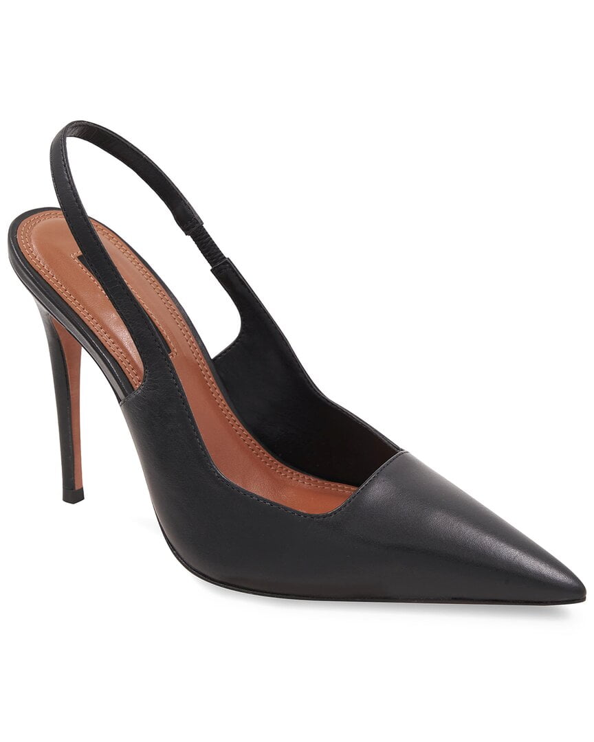 BCBGMAXAZRIA Nahlia Leather Pump, 6.5 - Walmart.com