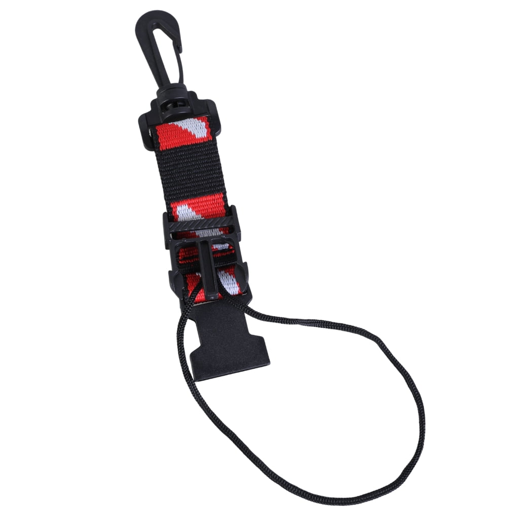 BCD Diving Clip Diving Flags Strap Webbing Quick Releases Strap Lanyard ...