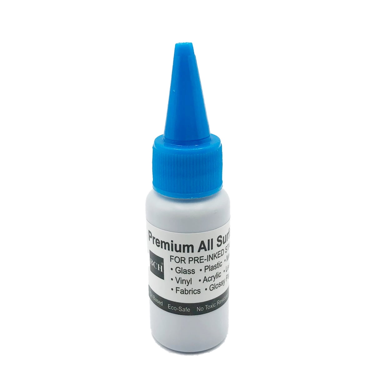 BCH Premium Universal All-Surface Stamp Ink - Oil Based for Pre-Inked ...