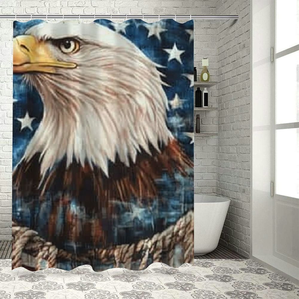 BCIIG Abstract Shower Curtain, Colorful Luxury Graphic Printed ...