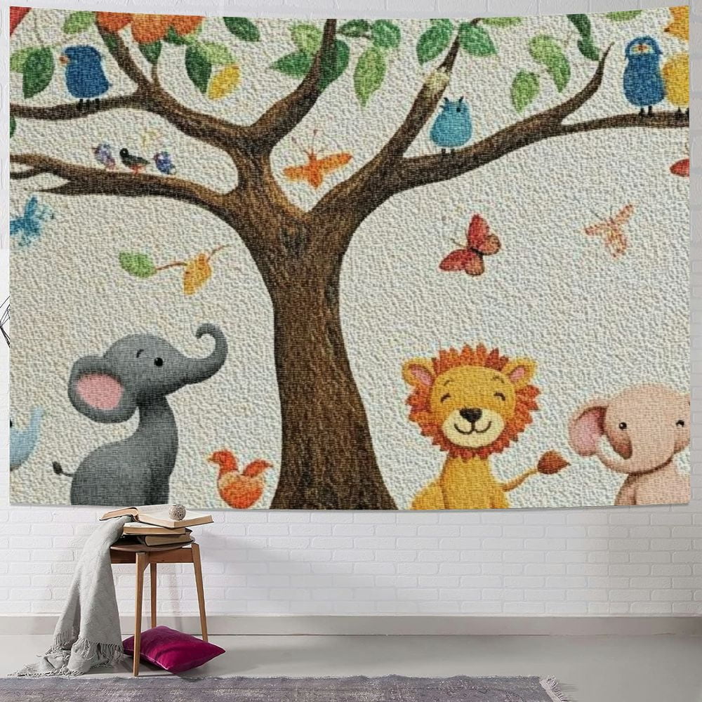 BCIIG Animals Tapestry Wall Hanging Unique Style Graphic Tapestries ...
