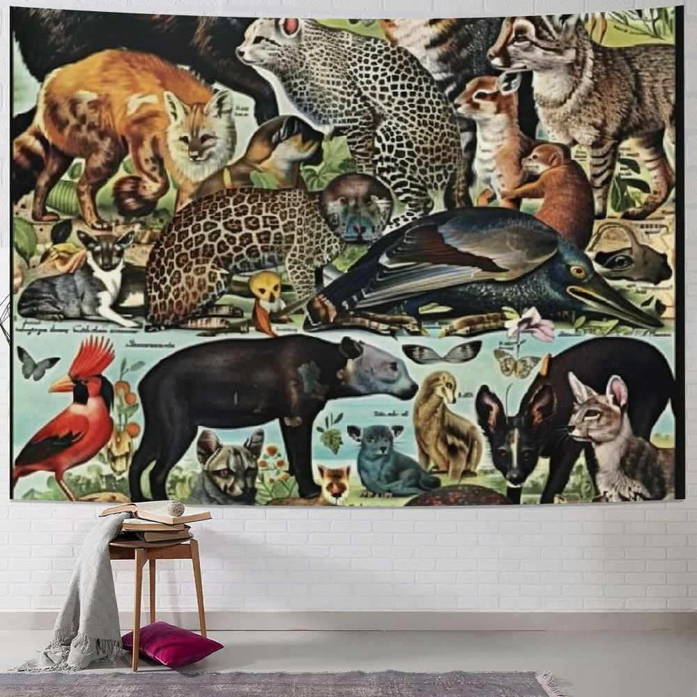 BCIIG Animals Tapestry Wall Hanging with Unique Style for Home Decor ...