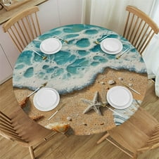 beach themed tablecloths