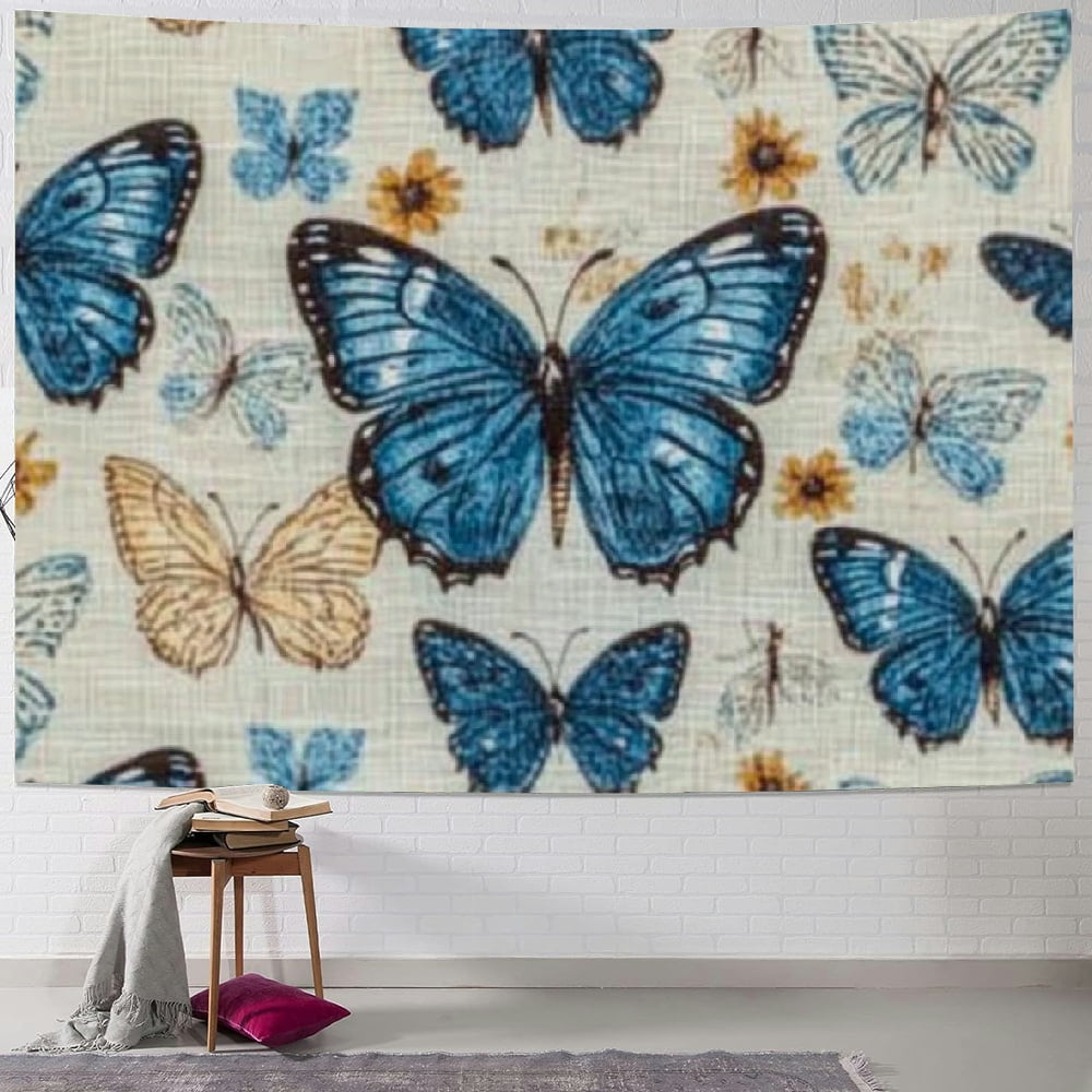 BCIIG Butterfly Tapestry Wall Hanging Unique Style Home Decor Art ...