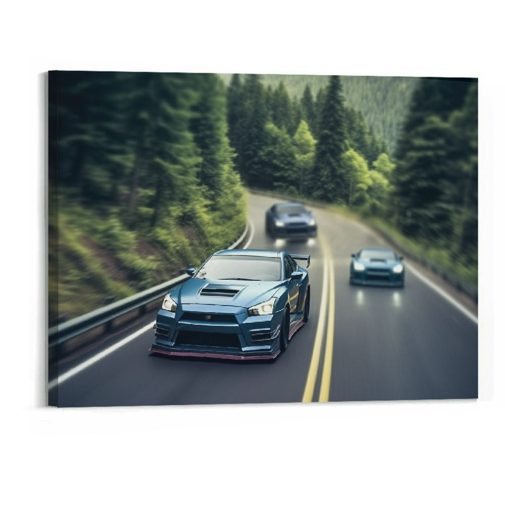 BCIIG Car Poster Art JDM Bedroom Room Living Room Decoration, Sentiment ...