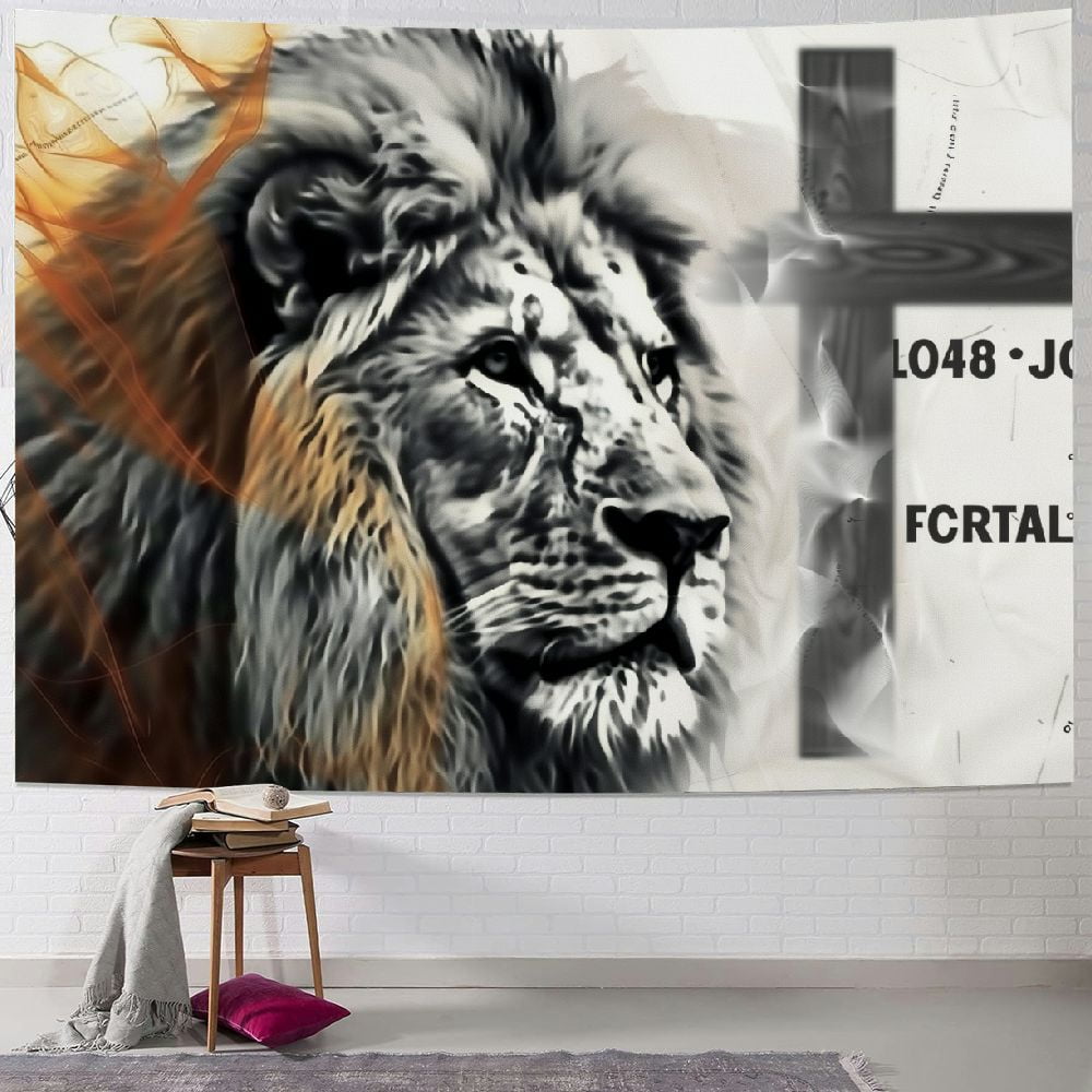 BCIIG Christian Wall Art Wall Tapestry for Bedroom Aesthetic Christian ...