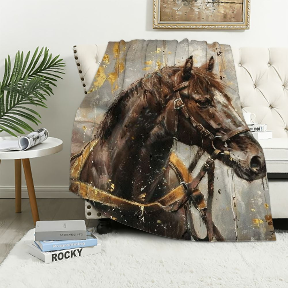 BCIIG Clock Tower Warm Lightweight Blanket Soft Fleece Throw Blanket ...