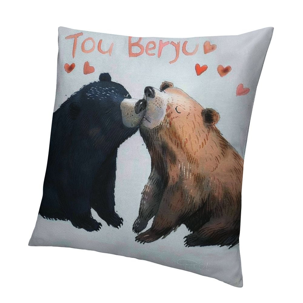 BCIIG Cute Capy Valentines Pillow Covers Couples Gifts, Valentines Day ...
