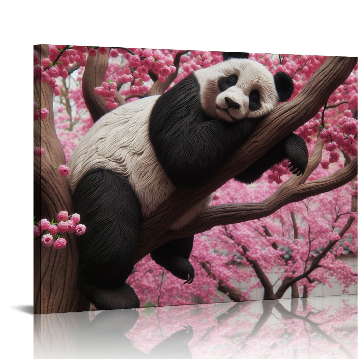 BCIIG - Cute Panda Canvas Wall Art Panda Bear Painting Artwork for Kids ...