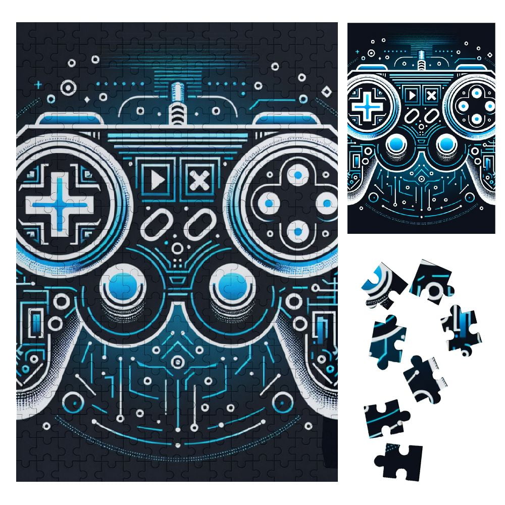 BCIIG Digital Futuristic Technology Wooden Jigsaw Puzzle Vertical ...