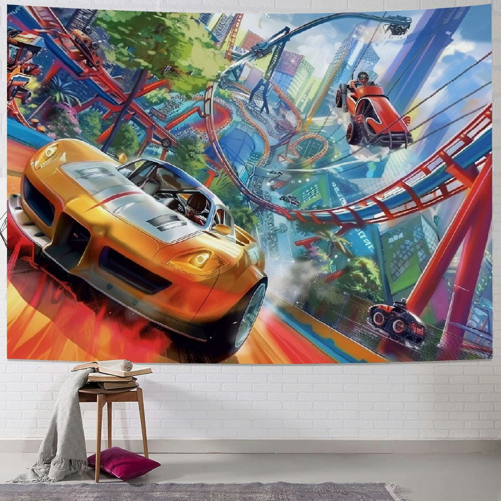 BCIIG FT Wheels Wild Hot Racer Photogarphy Backdrops Birthday Party ...